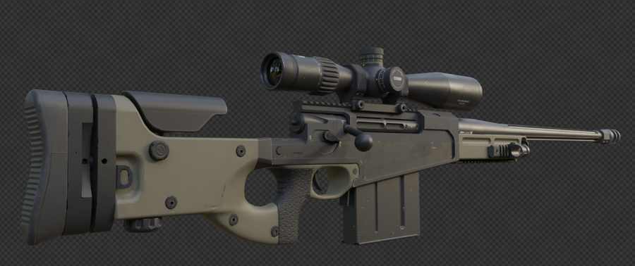 Open3DLab • MW2 2022 Weapons asset library