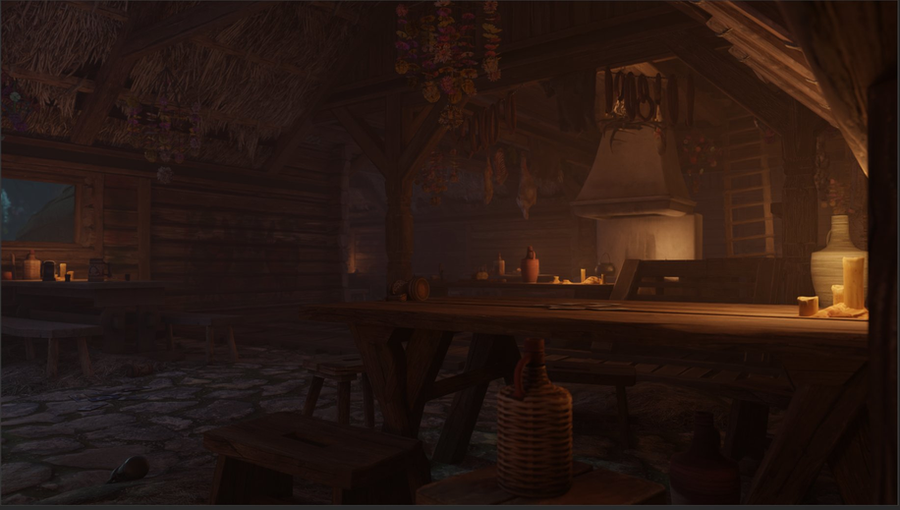 Open3DLab • Witcher 3 White Orchard Inn