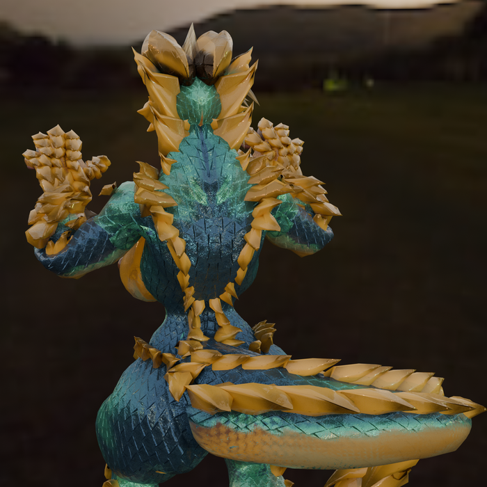 SmutBase • Zinogre Monster Girl