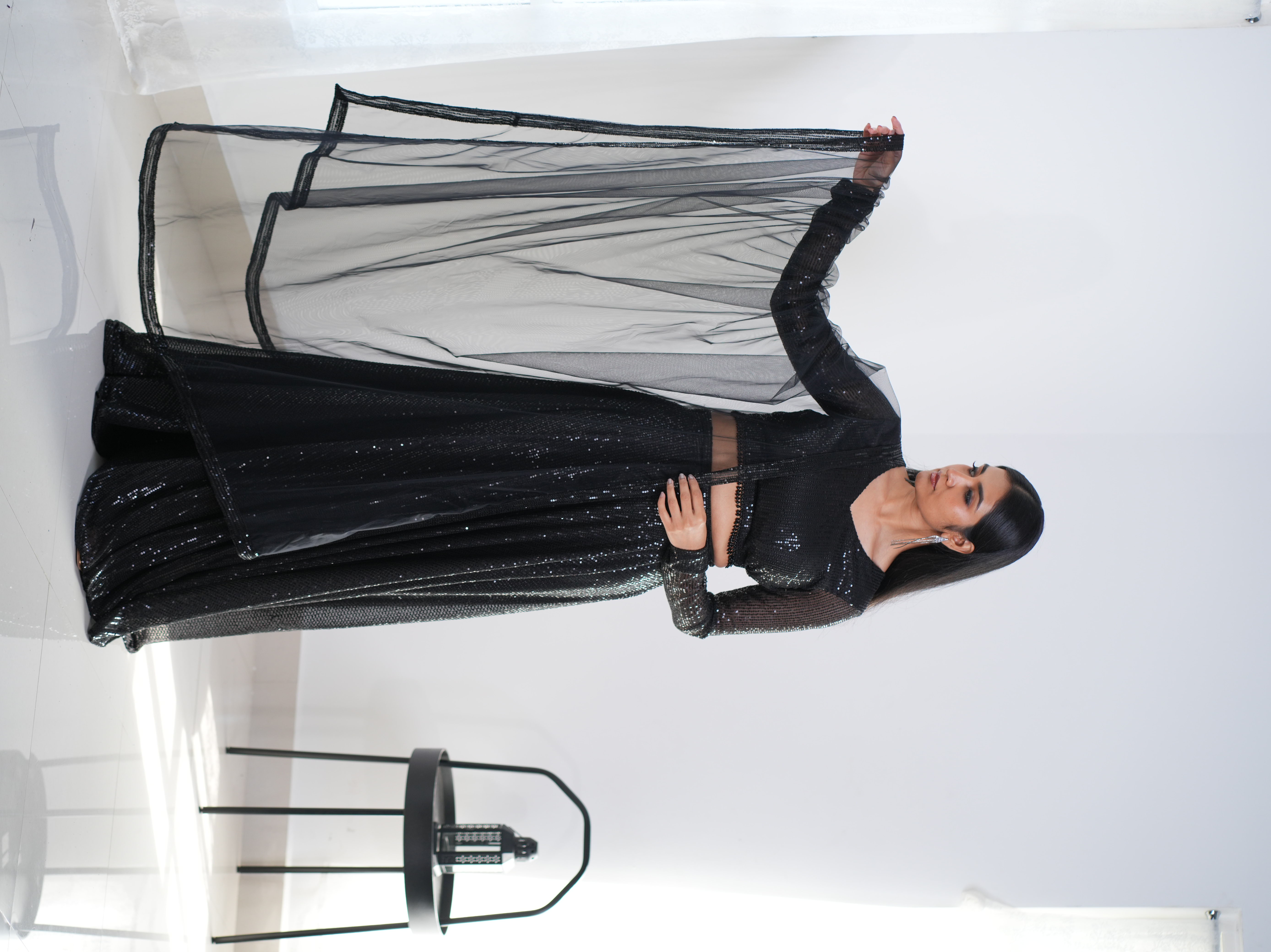 BLACK SEQUNI | Fiore by Malar